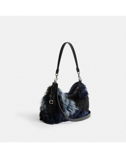 COACH Juliet Shoulder Bag 25 With Patchwork in Black | Lyst