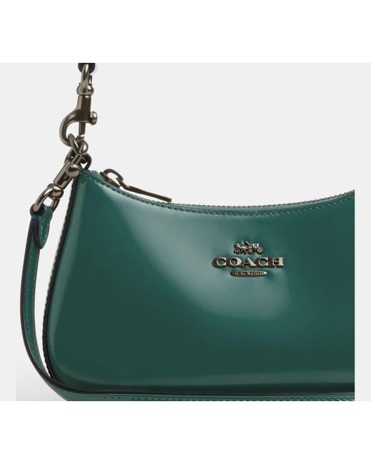 COACH Teri Mini Crossbody Bag in Green | Lyst UK