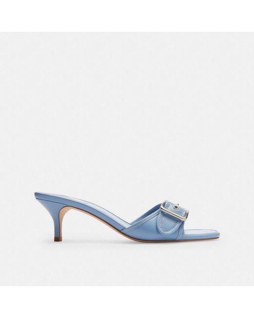 COACH Margot Sandal in Blue | Lyst