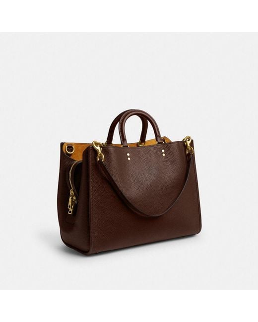 COACH Rogue Bag 39 in Brown | Lyst