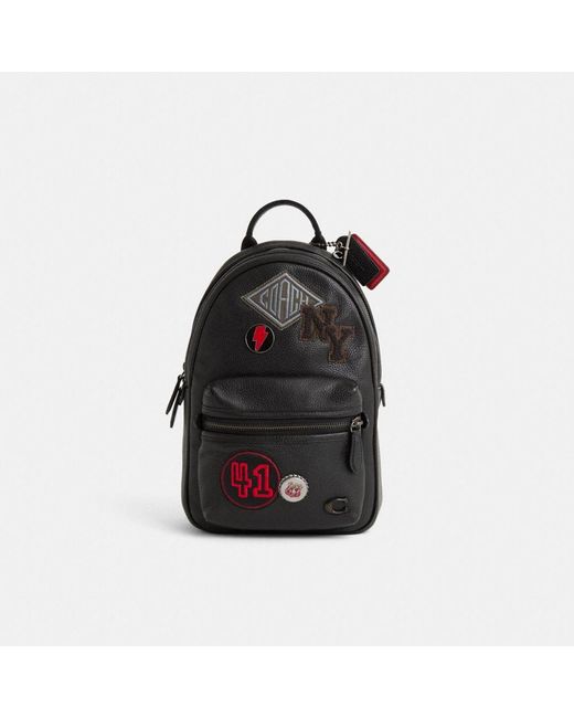COACH Upcrafted Charter Pack in Black | Lyst