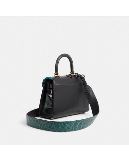 COACH Upcrafted Sammy Top Handle in Black | Lyst