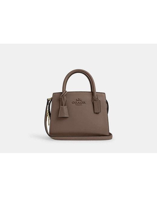 COACH Andrea Carryall Bag in Black | Lyst