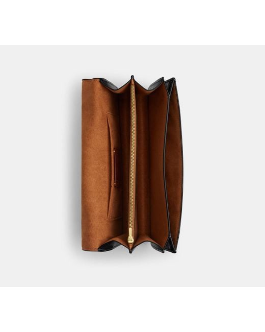 COACH Klare Envelope Crossbody Bag in Black | Lyst UK