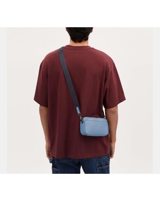 COACH Jayden Crossbody Bag in Blue for Men | Lyst UK