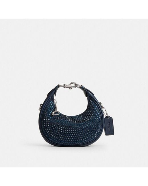 COACH Jonie Bag With Crystal in Blue | Lyst