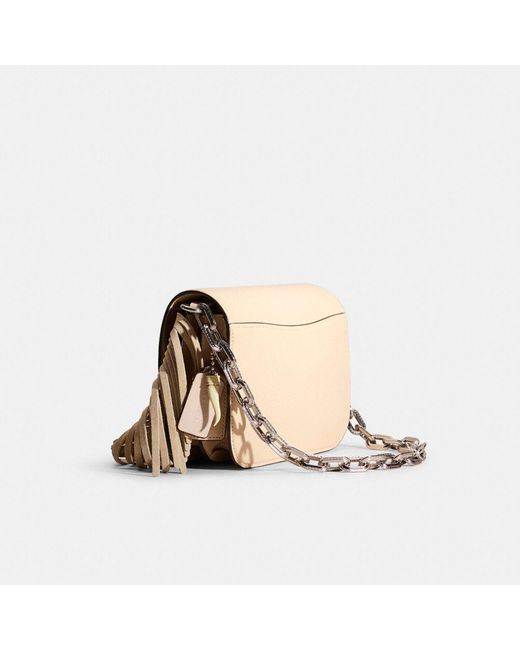 COACH Upcrafted Idol Bag in Natural | Lyst