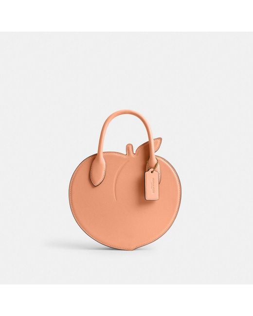COACH Peach Bag in Black | Lyst