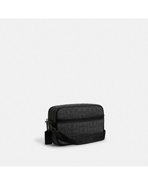 COACH Theo Camera Bag in Black for Men | Lyst