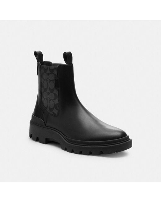 COACH Colson Boot Hiking Shoe in Black for Men | Lyst