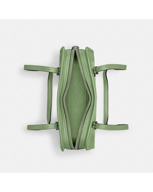 COACH Swing Zip in Green | Lyst