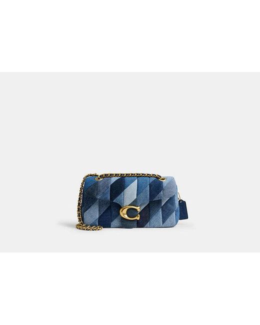 COACH Tabby Shoulder Bag 26 With Repurposed Denim Patchwork Quilting in ...