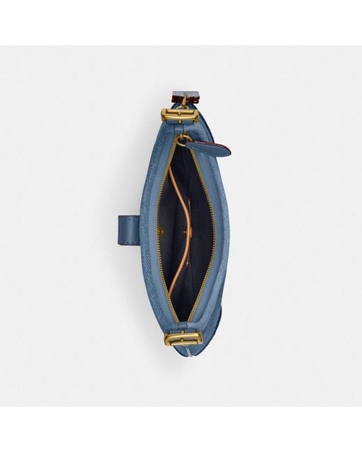 COACH Hamptons Hobo Bag in Blue | Lyst