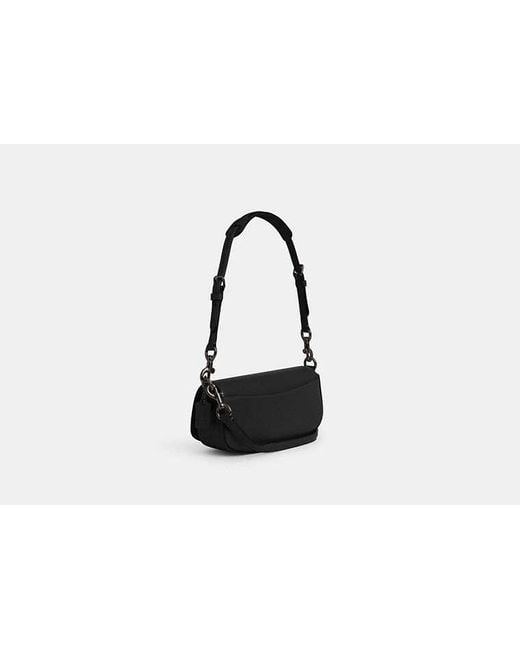 COACH Andrea Small Shoulder Bag in Black | Lyst