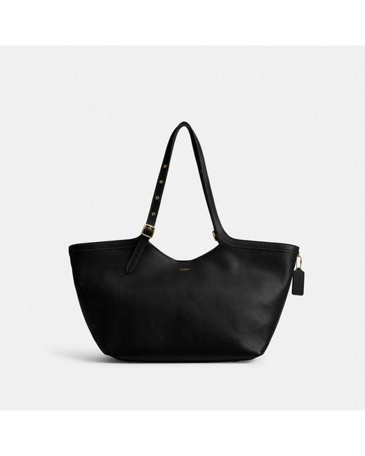 COACH Gramercy Tote Bag in Black | Lyst