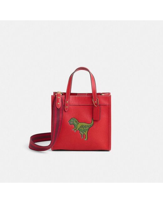 COACH Restored Field Tote 22 With Rexy | Lyst