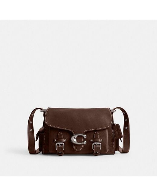COACH Western Tabby in Brown | Lyst