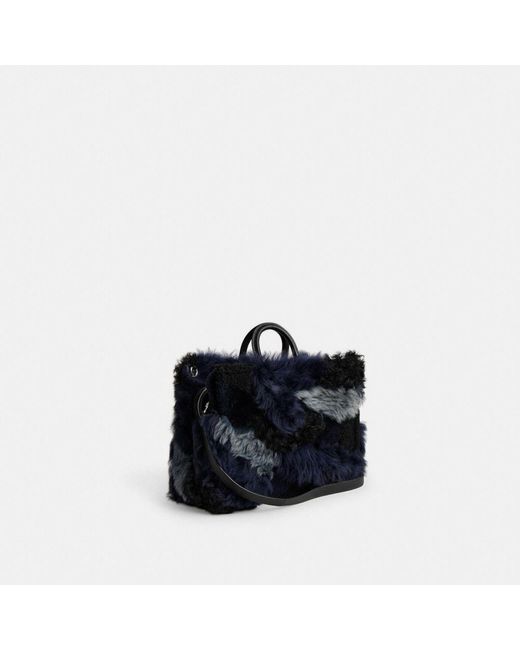 COACH Rogue Bag 39 With Patchwork in Blue | Lyst