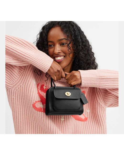 COACH Safari Bag in Black | Lyst UK