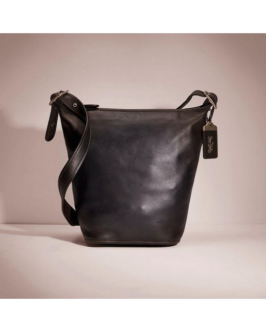 COACH Restored Duffle 24 in Black for Men | Lyst