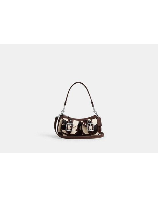 COACH Ashton Bag With Cow Print in Black | Lyst UK