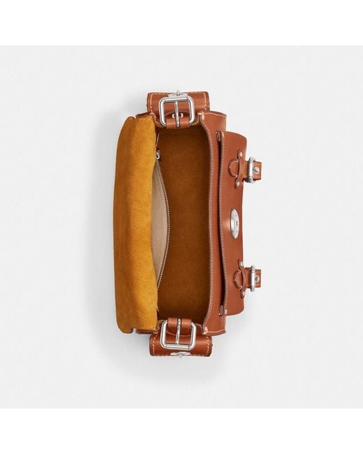 COACH Western Tabby in Brown | Lyst