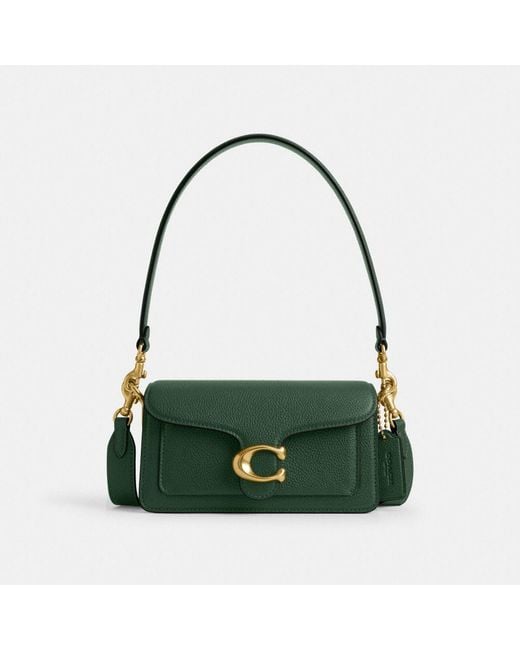 COACH Tabby Shoulder Bag 20 in Green | Lyst