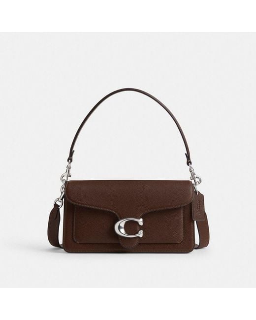 COACH Tabby Shoulder Bag 26 in Brown | Lyst