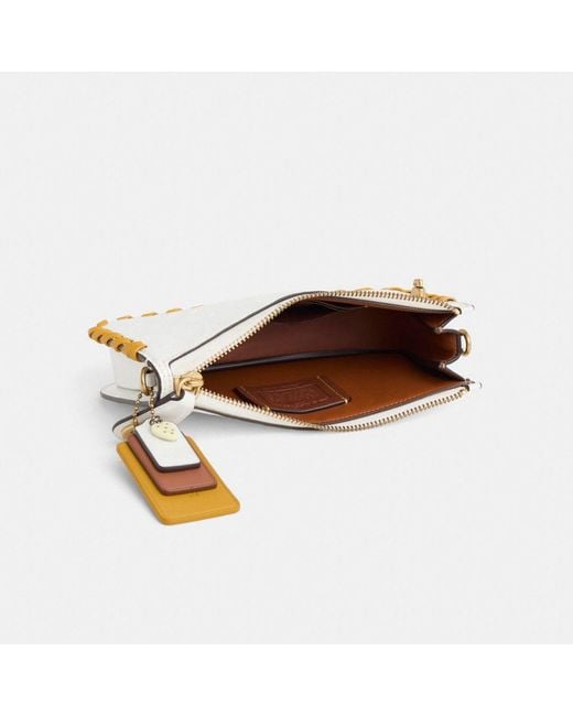 COACH Upcrafted Penn Shoulder Bag In Signature Leather in Natural | Lyst