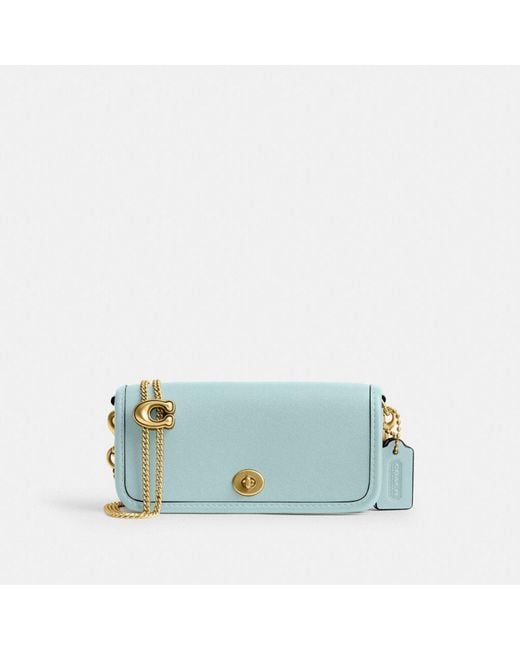 COACH Dinky Bag 14 in Blue | Lyst