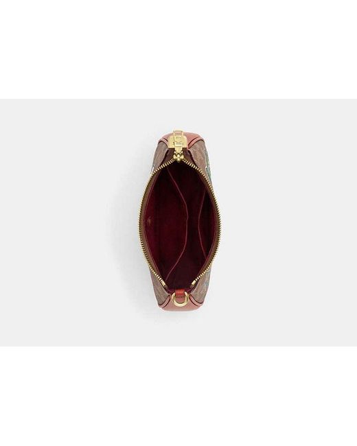 COACH Teri Mini Crossbody Bag With Sticker Print in Black | Lyst