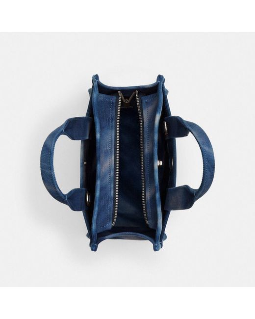 COACH Cargo Tote Bag 26 With Tie Dye /blue | Canvas | Lyst