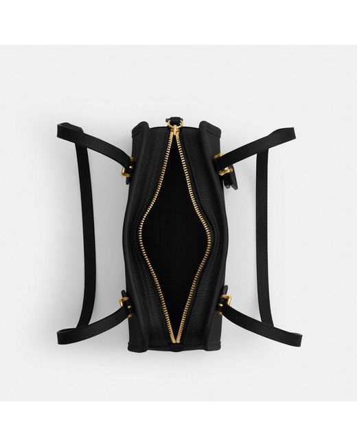 COACH Swing Zip Bag 20 in Black | Lyst