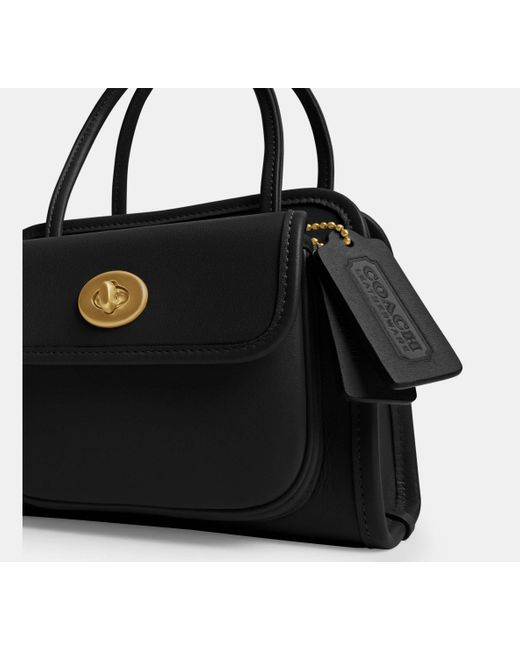 COACH Safari Bag in Black | Lyst UK