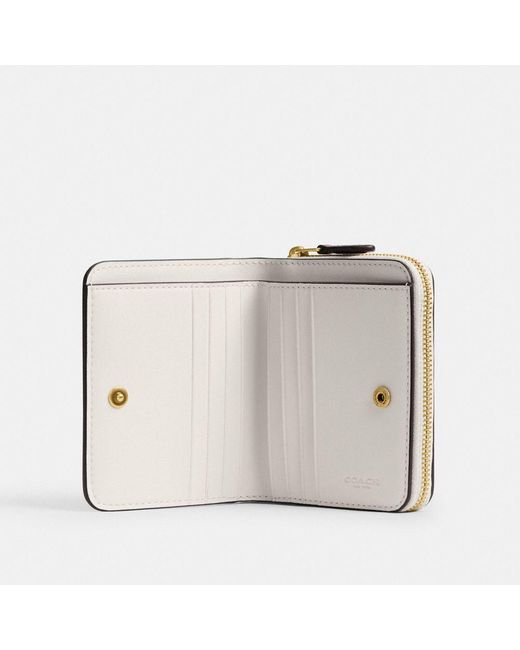 COACH Essential Billfold Wallet With Cherry Print in Pink | Lyst