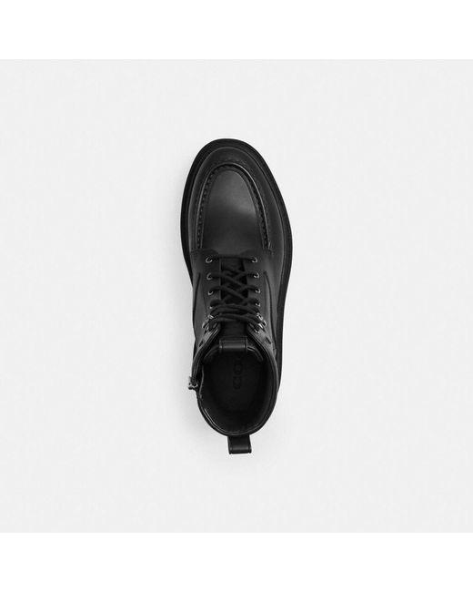 COACH Connor Boot in Black for Men | Lyst