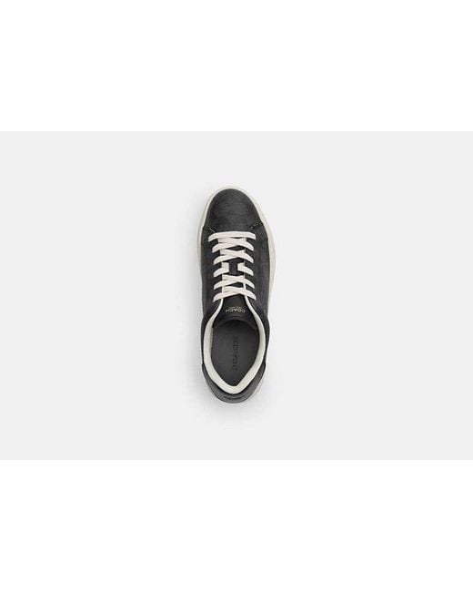COACH High Line Sneaker in Black | Lyst