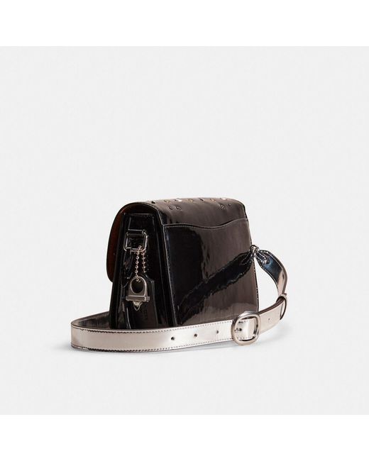 COACH Upcrafted Studio Shoulder Bag in Black | Lyst