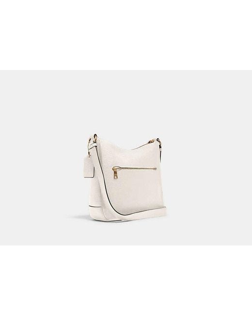 COACH Ellie File Bag in Black | Lyst