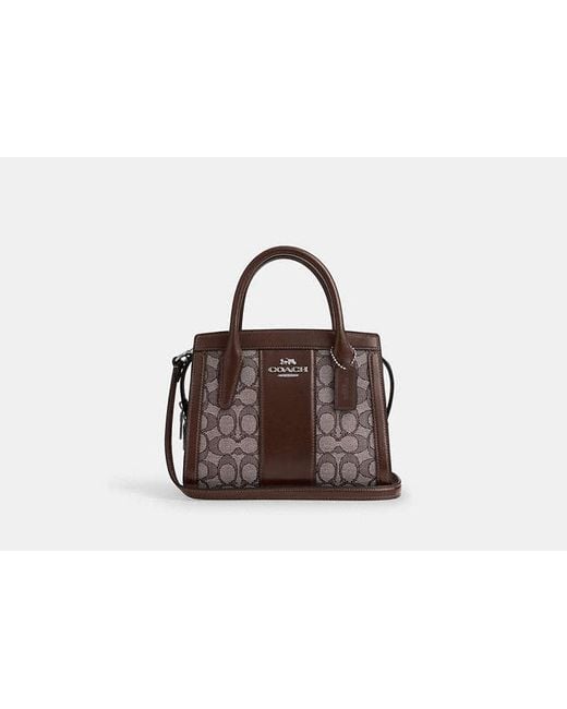 COACH Andrea Carryall Bag in Black | Lyst