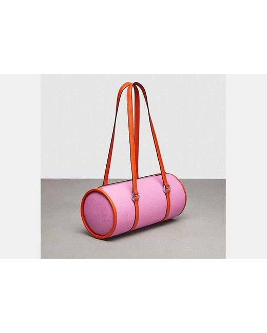 COACH Barrel Bag in Black | Lyst