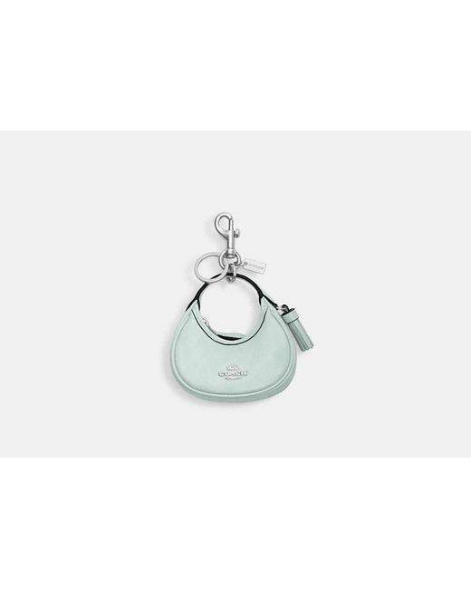 COACH Mini Carmen Bag Charm in Black | Lyst