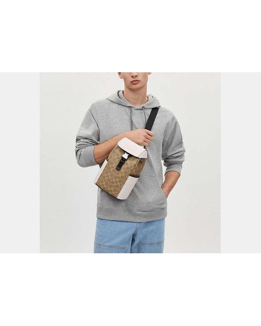 COACH Racer Pack In Signature Colorblock in Black for Men | Lyst