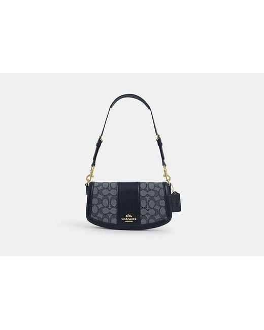 COACH Andrea Shoulder Bag in Black | Lyst