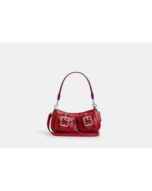COACH Ashton Bag in Red | Lyst
