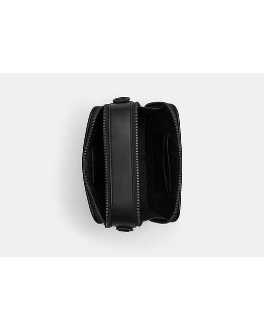 COACH Wyatt Crossbody Bag In Signature Canvas in Black for Men | Lyst