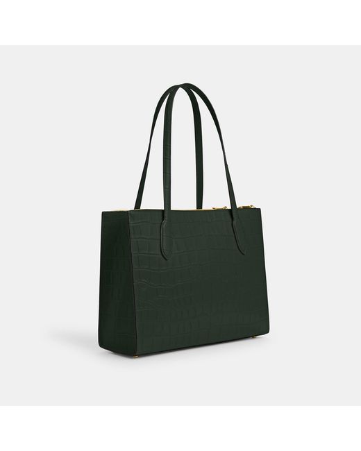 COACH Nina Tote in Green | Lyst