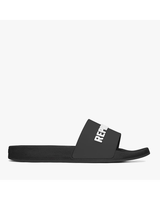Represent Rubber Pool Sliders in Black for Men | Lyst UK
