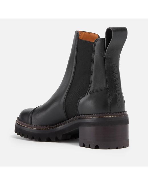 See By Chloé Mallory Chelsea Boot in Black | Lyst