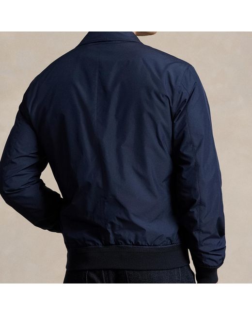 Polo Ralph Lauren Shell Windbreaker Jacket in Blue for Men | Lyst